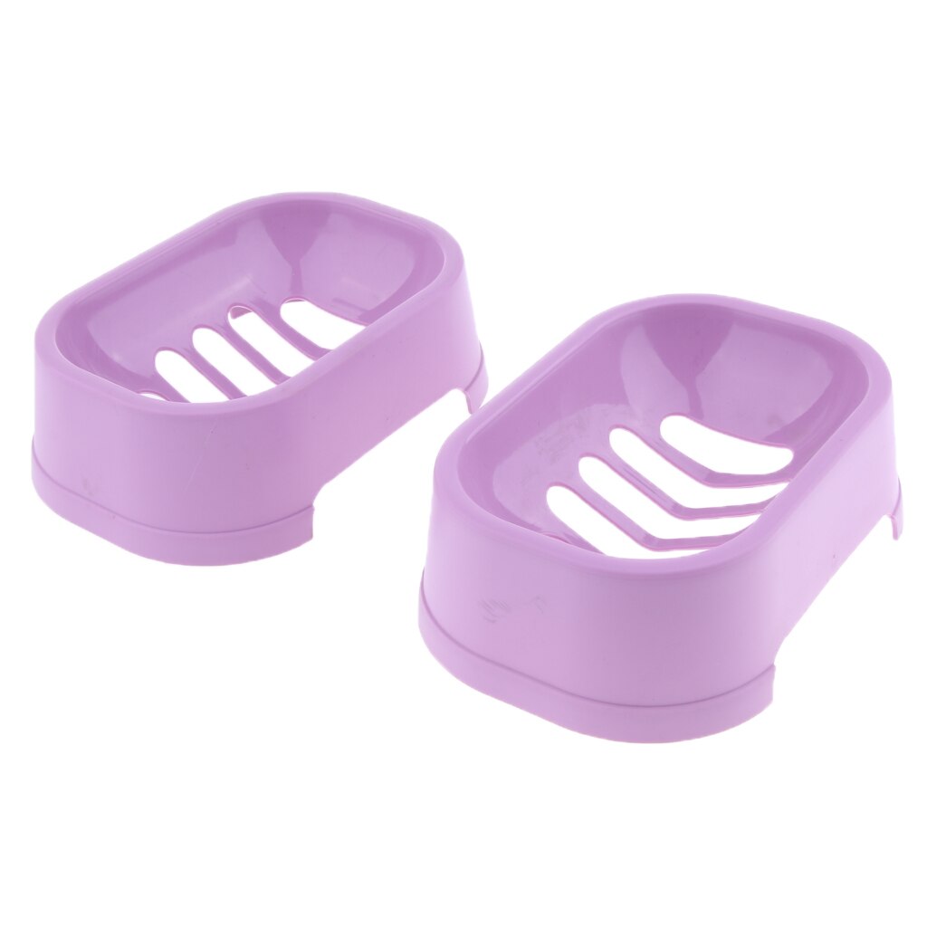 2 Bathroom Kitchen Sponge Soap Dish Box Shower Soa... – Grandado