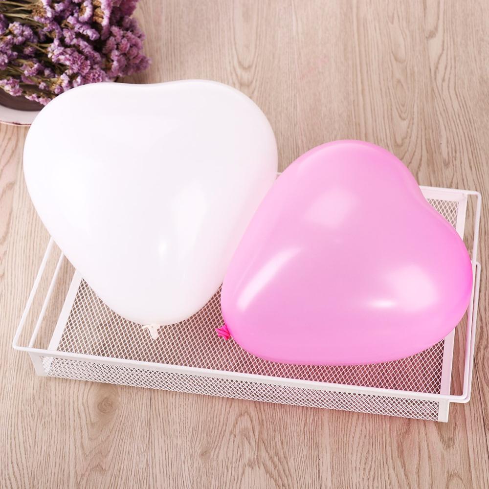 12 inch Heart latex balloons party decoration wedd... – Grandado