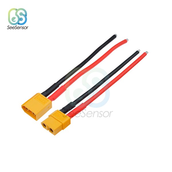 XT60 XT-60 Battery Male Female Connector Plug with... – Grandado