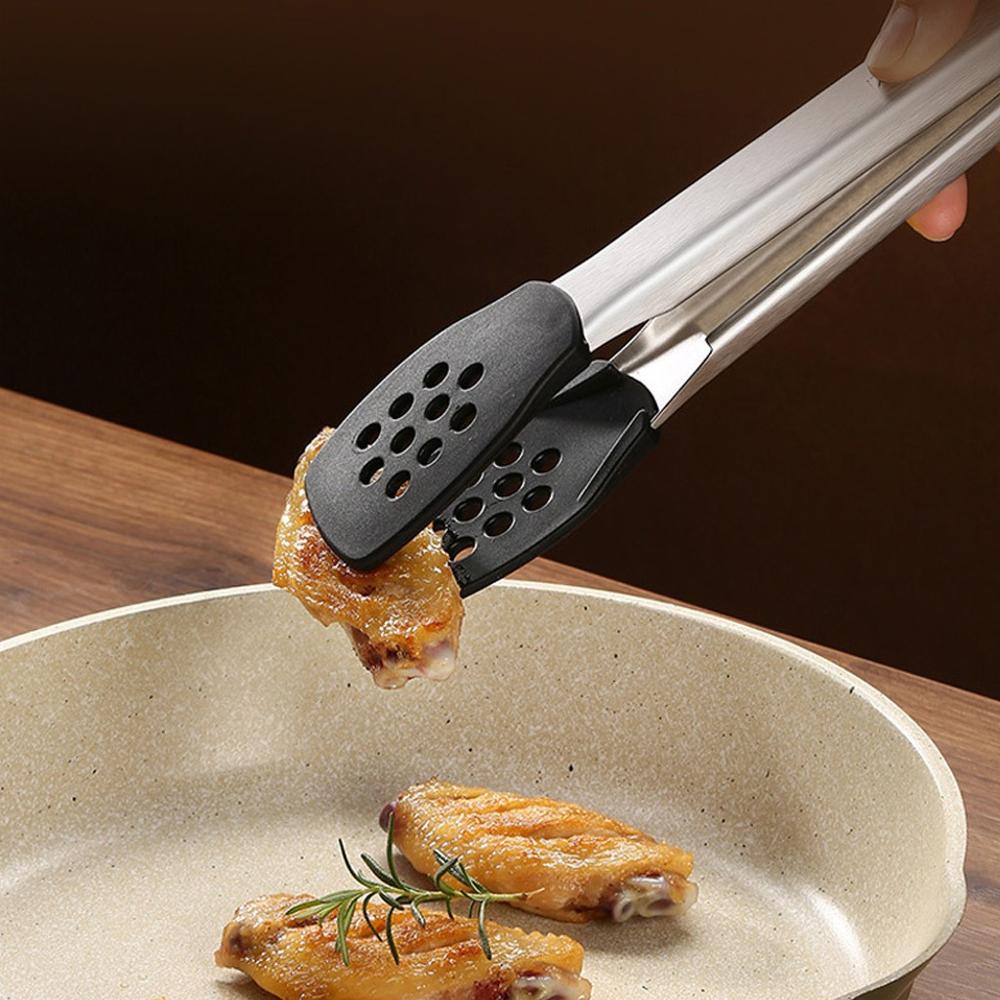 160g 304 Stainless steel food clip grill clip Tong... – Vicedeal