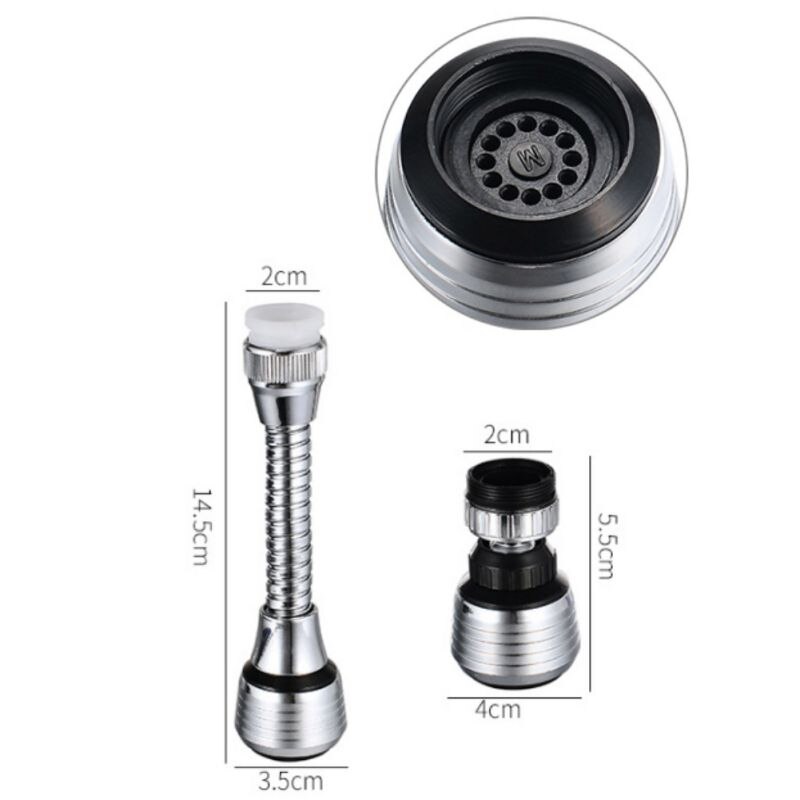 360 Rotatable Bubbler Water Saving High Pressure N... – Grandado