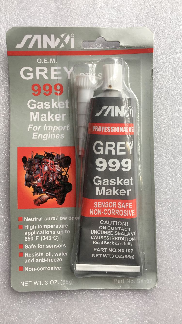 GREY 999 RTV Silicone Instant Gasket Maker Sealant... – Grandado