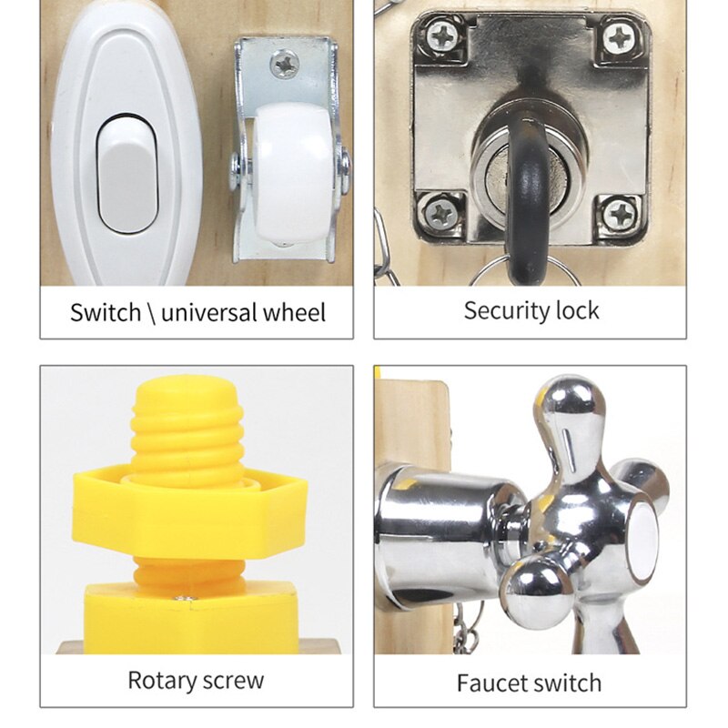 Early Childhood Education Homemade Busy Block Resi... – Grandado