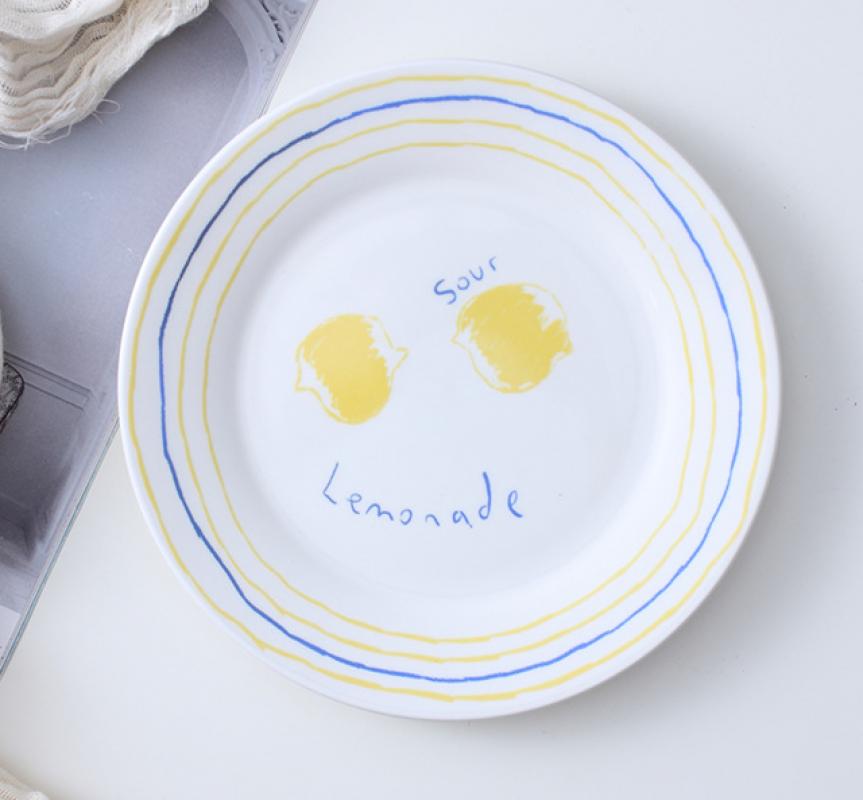 Hand Painted Cherry Keramik Platten Kuchen Dessert... – Grandado