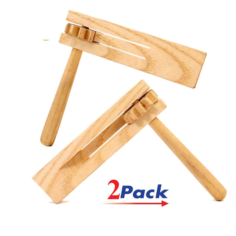 2pc small traditional kids natural Wooden swirl ra... – Grandado