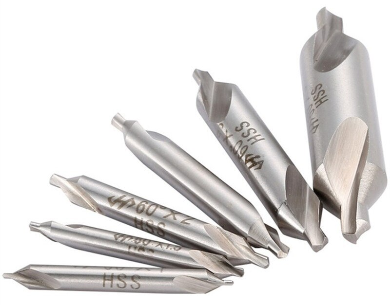 5/6Pc Hss Gecombineerde Center Boren 60 Graden Ver... – Grandado