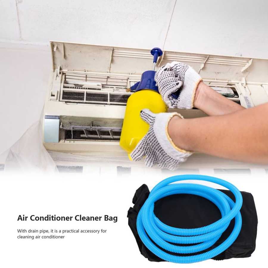 Wall Mounted Air Conditioning Cleaning Cover Bag w... – Grandado