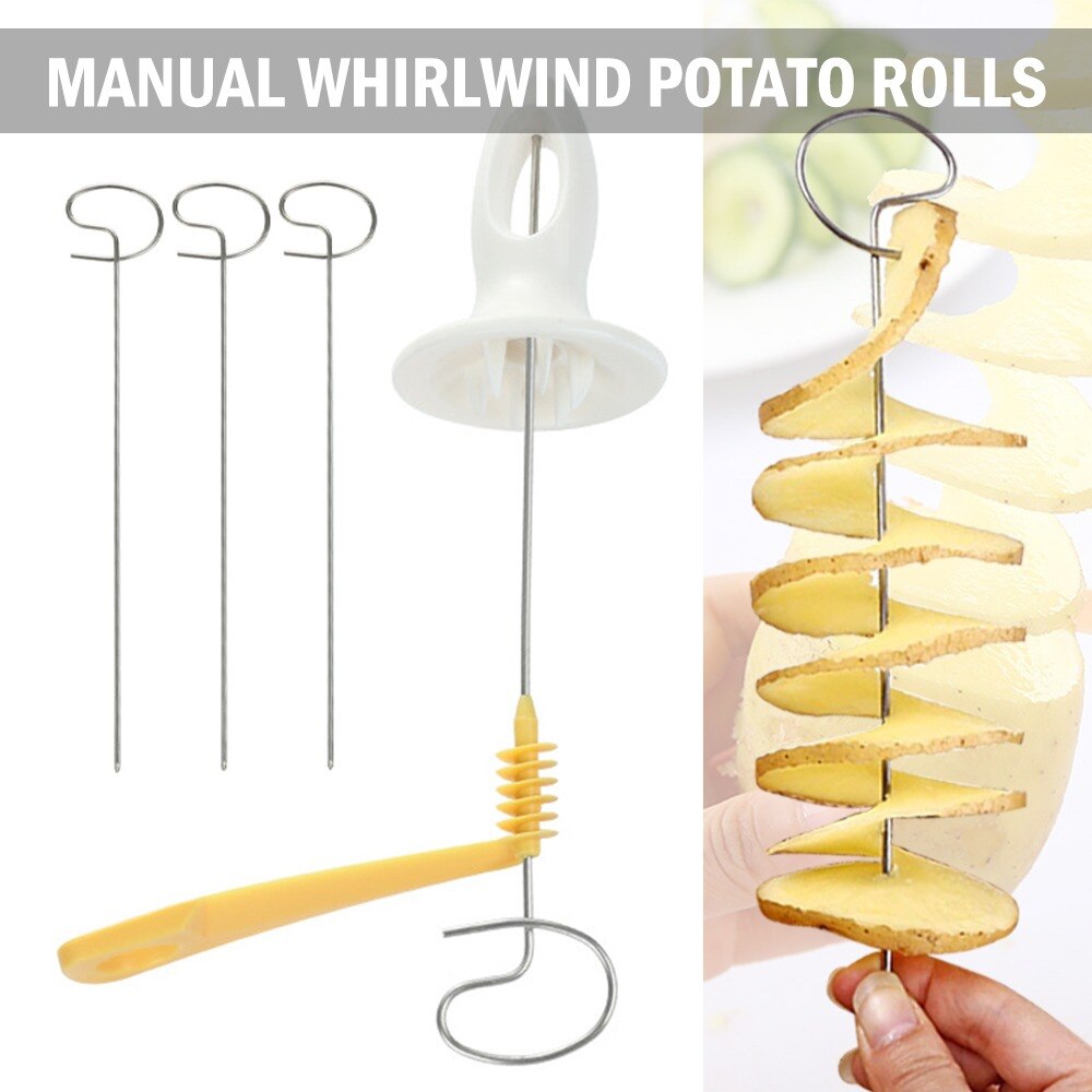 1pc Potato Spiral Cutter Cucumber Slicer Kitchen A... – Vicedeal