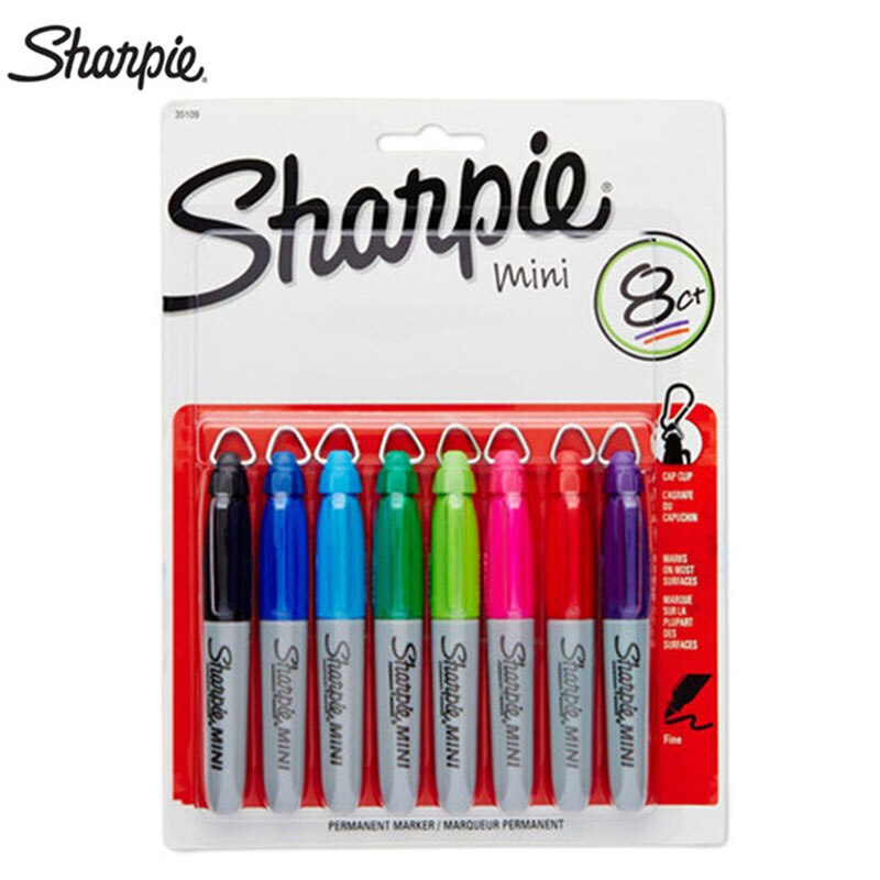 Sharpie 35113 Mini Marker Permanent Marker Pen wit... – Grandado