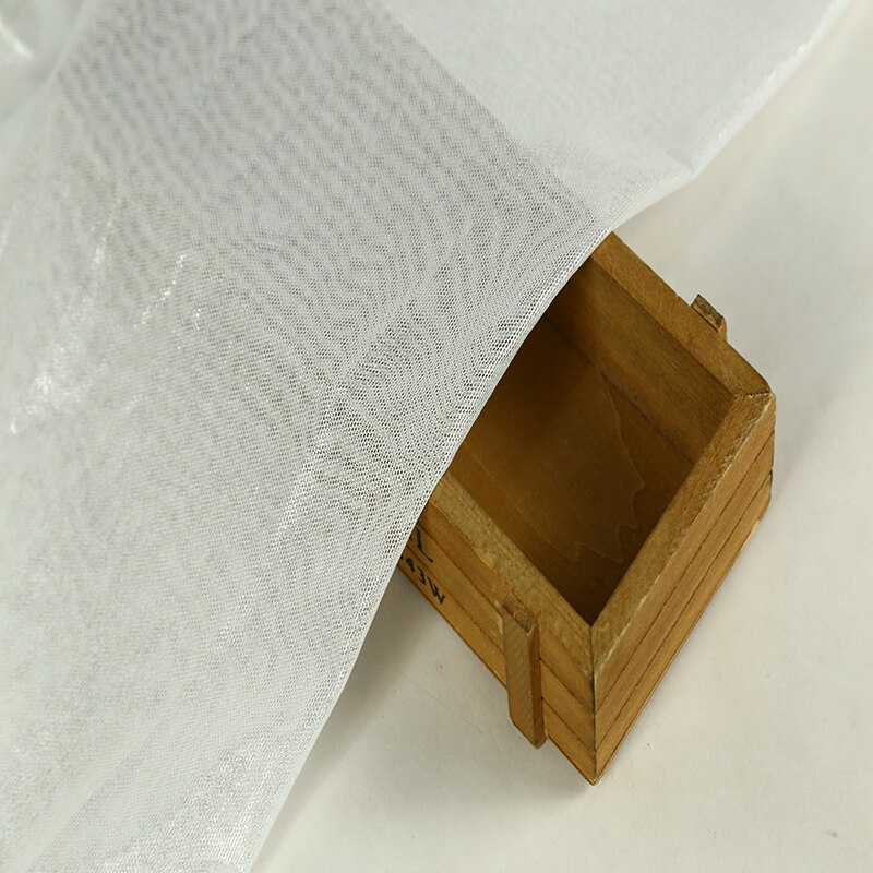 Polyester white soft stretch tulle mesh fabric Dre... – Vicedeal