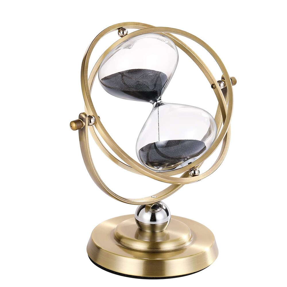 360 Degree Rotating Hourglass European Metal Sand ... – Vicedeal