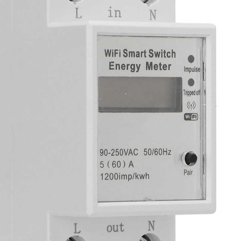 Smart Energy Meter 90‑250VAC Electric Consumption ... – Vicedeal