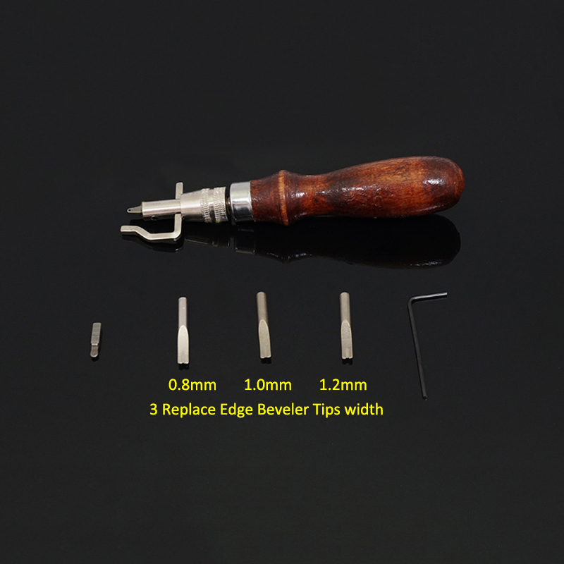 Leather edger beveller stitching groover crease se... – Grandado