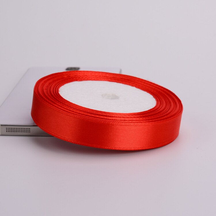 Red Satin Ribbon 25 Yards 6mm-75mm Packing Materia... – Vicedeal