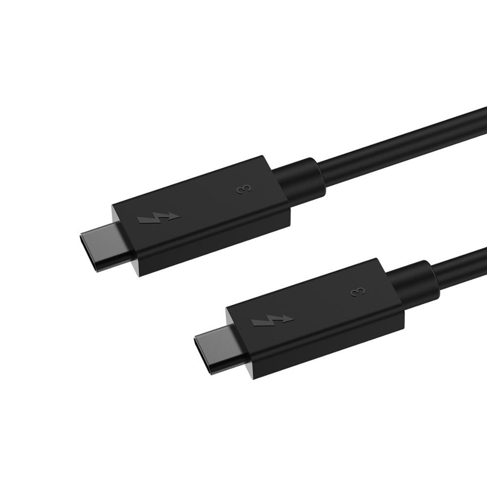 Thunderbolt 3 Cable 100W 40Gbps Black for eGpu Del... – Grandado
