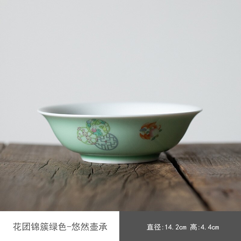 Bloem Gevulde Art Pot Lager Dienblad Huishouden Th... – Grandado