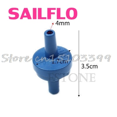 10x Small Check Valve For Air Tube 4MM Pump Fish T... – Grandado