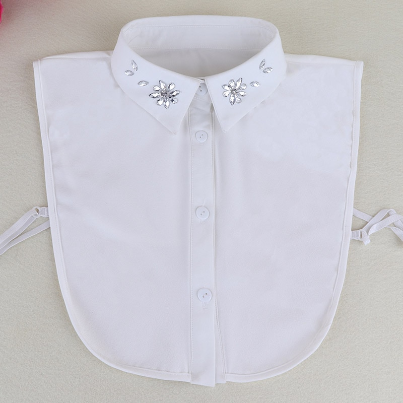 Dickie Shirt Decoratie Half-body Shirt Wit Bloemen... – Grandado