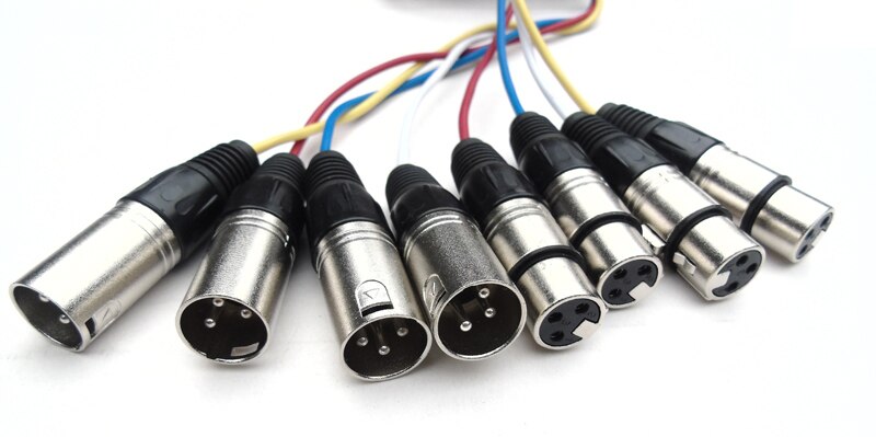 KL 4 CHANNEL SNAKE CABLE - 10 Feet -Pro Audio Patc... – Grandado