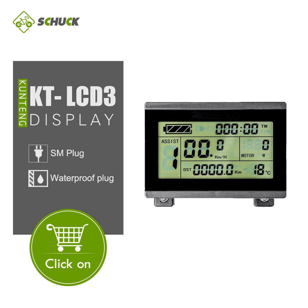 Schuck Elektrische Fiets Display Kt LCD3 Usb Displ... – Grandado