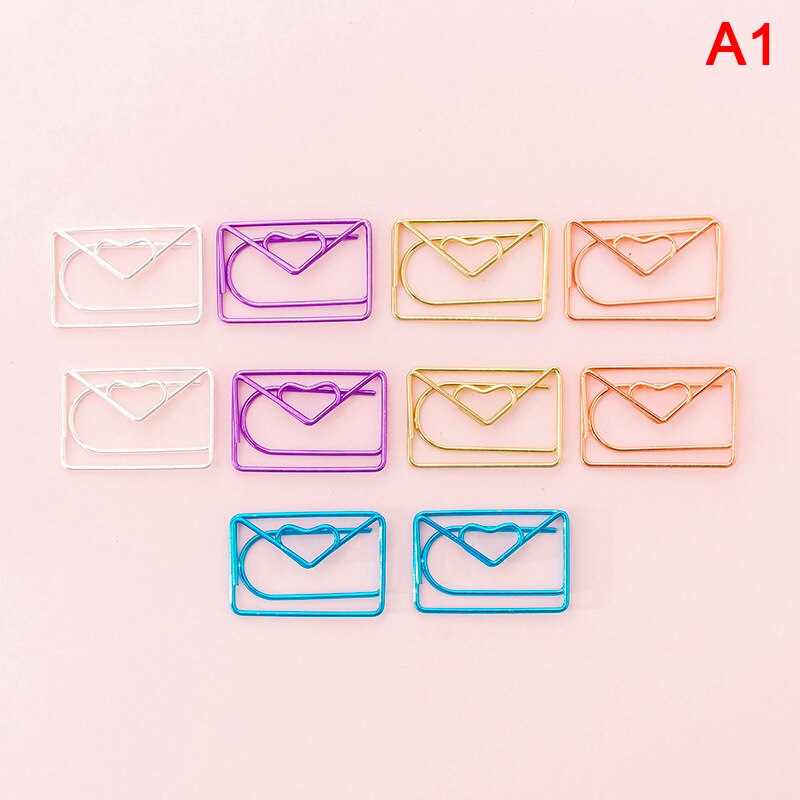 10pcs cute Cactus star Ice Cream Mini Paper Clips ... – Grandado