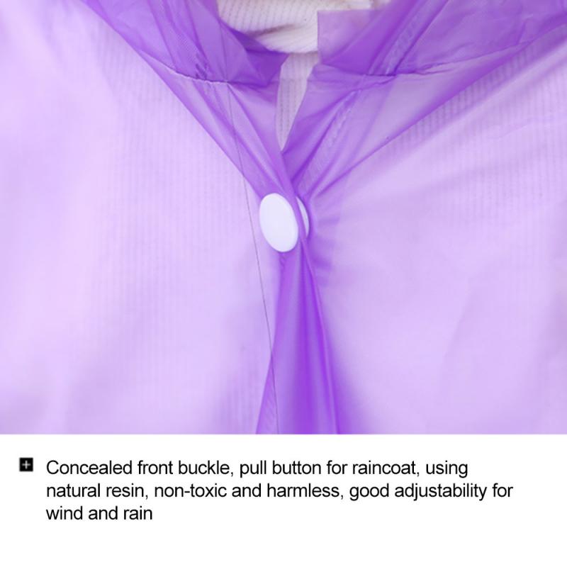 1PC PVC Transparent Frosted Child Raincoat Girl An... – Grandado