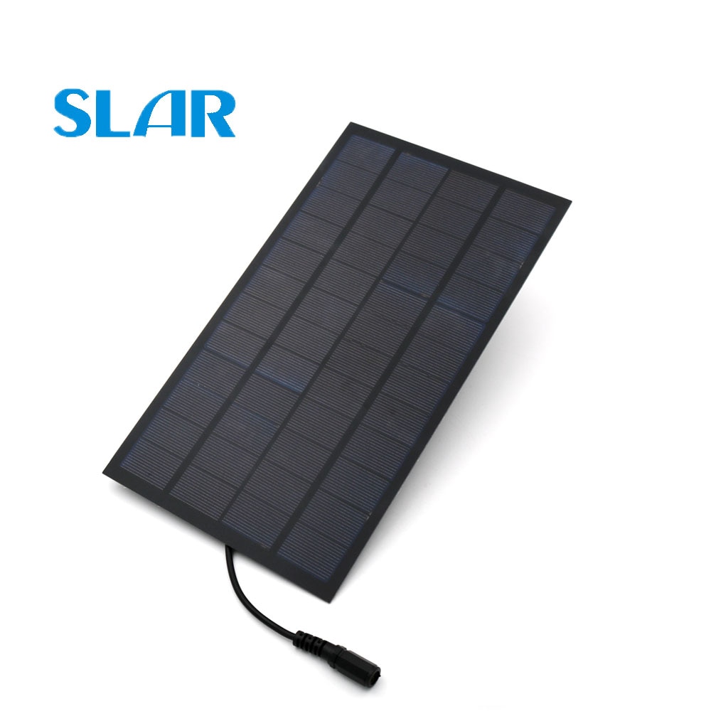 Solcell 5w 7w 9w 18v 12v 6v 5v usb-utgång dc 5.5*... – Grandado