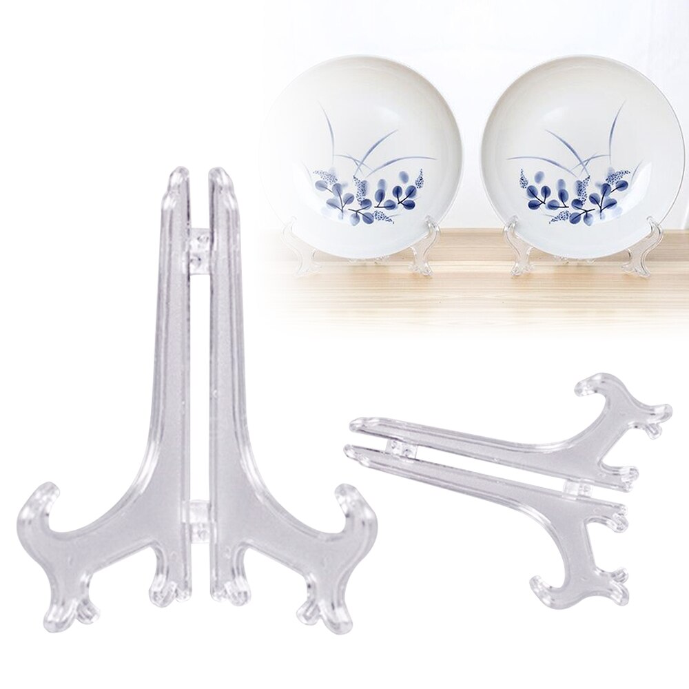 Plastic Display Plate Stand Easel Frames Pictures ... – Vicedeal