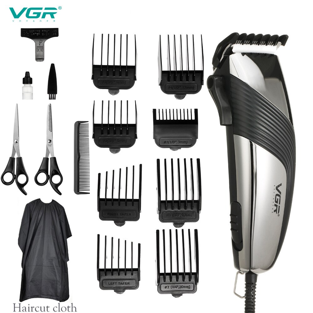 VGR Hair Clipper Electric Men Hair Trimmer Vintage... – Vicedeal