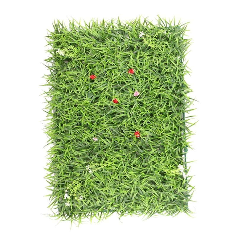 60x40cm Artificial Meadow Artificial Turf Wall Pan... – Vicedeal