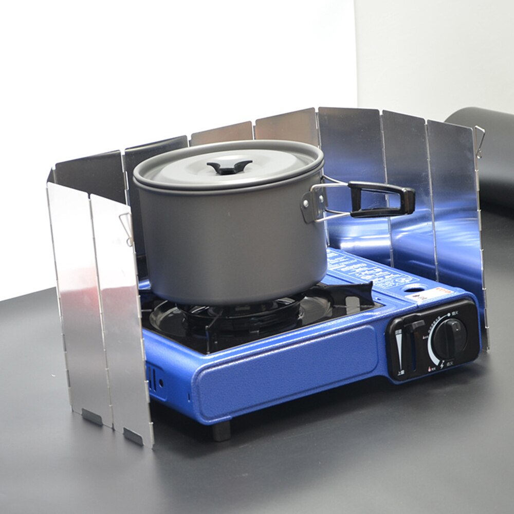 10 Plates Aluminium Alloy Fold Camping Cooker Gas ... – Grandado