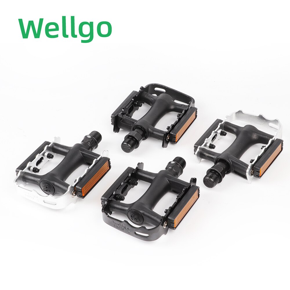 Wellgo VM273 MTB Bicycle Pedals Double DU Bearing ... – Vicedeal