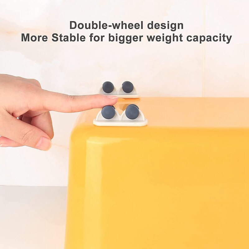 16Pcs Self Adhesive Caster Wheels Heavy Duty Stick... – Vicedeal