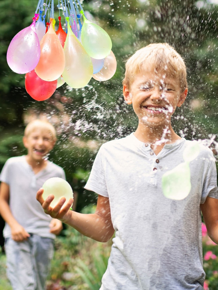 Fast Filling 3 Bunches Water Balloons Toys Battle ... – Vicedeal