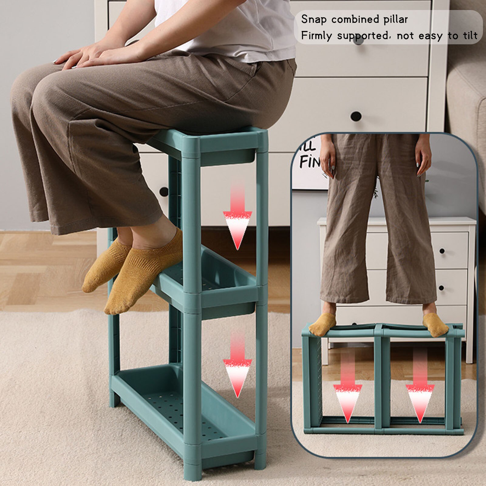 2/3/4-Tier Folding Slide-out Storage Rack Kitchen ... – Vicedeal