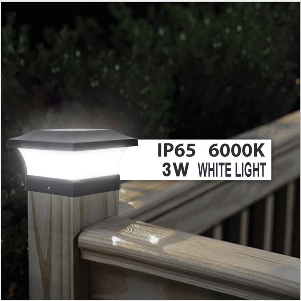 Square Solar Light Fence Light IP65 Outdoor Waterp... – Vicedeal