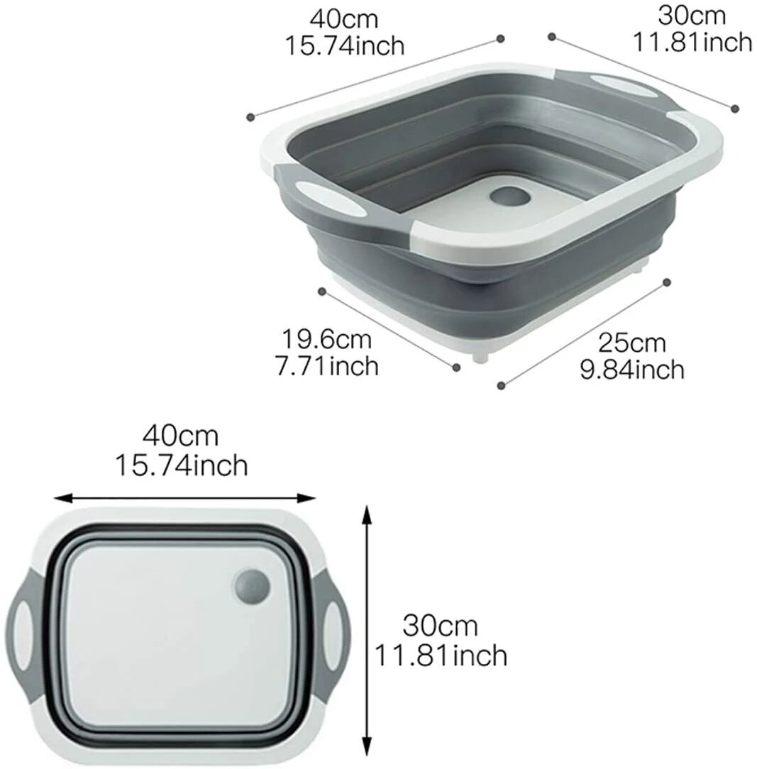 Household Folding Wash Basin Portable Sink Foot Bu... – Grandado
