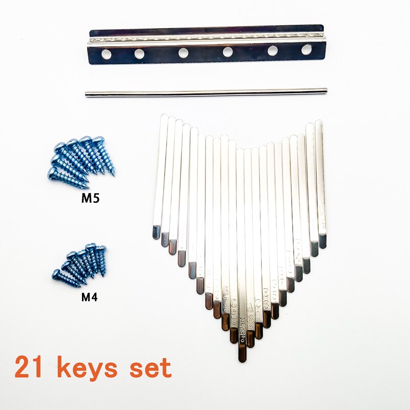 DEXINOR Hobby DIY Kalimba Zinken 21 Schlüssel Set ... – Vicedeal