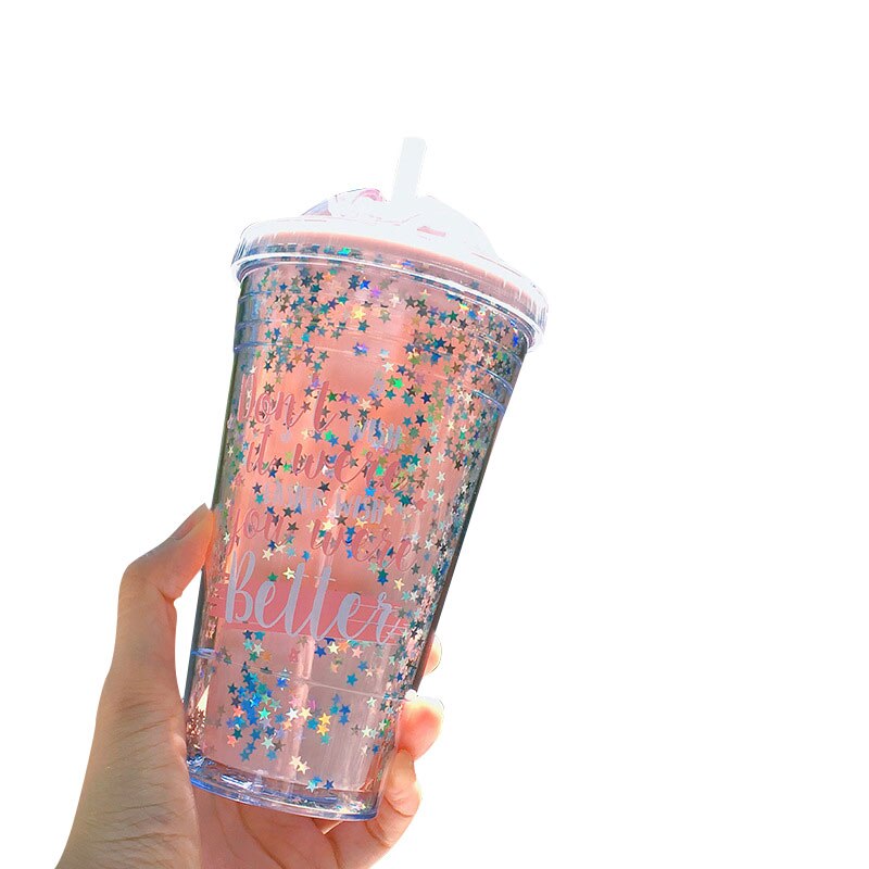 Beautiful Stars Doodle Pattern Cups double Layer P... – Grandado