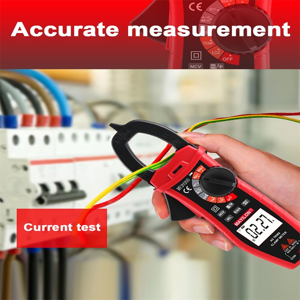 Automatische Ac/Dc Clamp Meter True Rms Huidige Vo... – Vicedeal