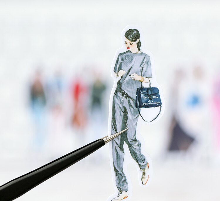 21PCS girl Stickers Crafts And Scrapbooking Decora... – Grandado