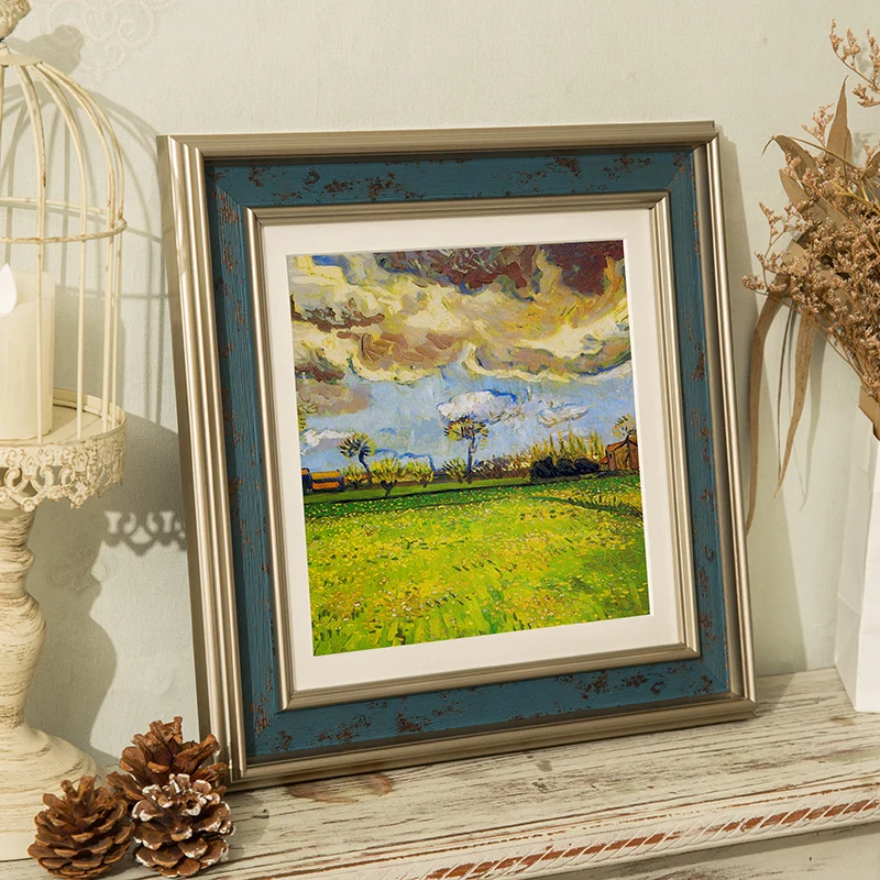 American Style Vintage Painting Frame Diploma Embr... – Vicedeal