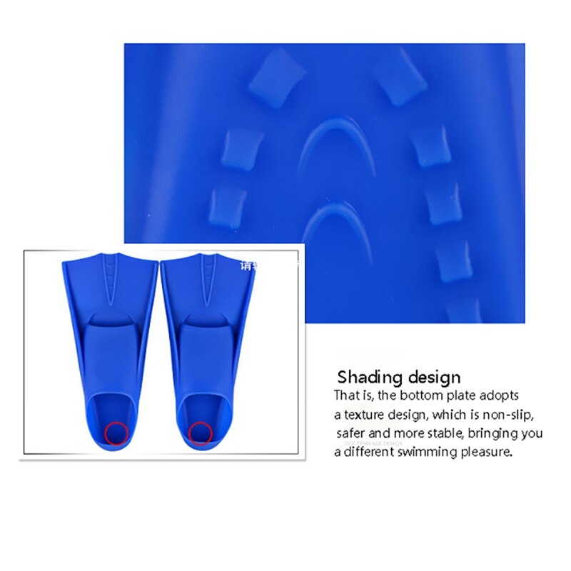 1 Pair Swimming Flippers Fins Diving Snorkeling Su... – Grandado