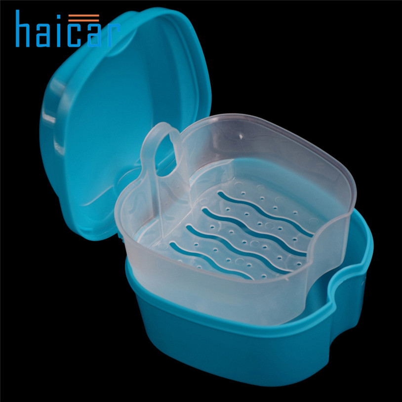 Haicar organizer Denture Bath Box Case Dental Fals... – Vicedeal