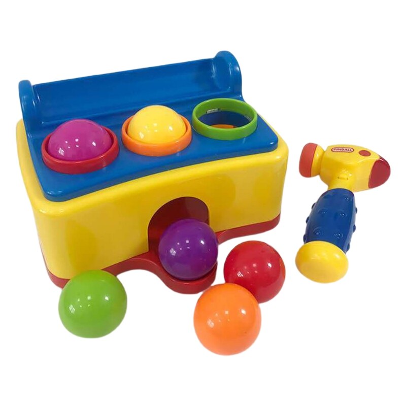 Kids Hammer Table Ball Pounding Toy with Sound Eff... – Grandado