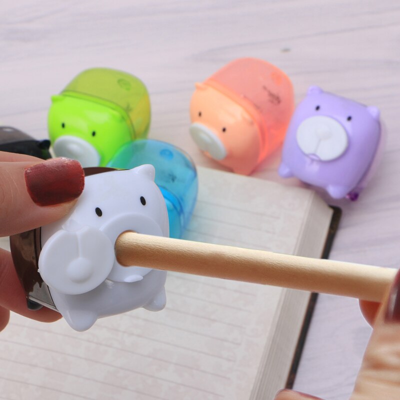 1pc Cute Mini Pig Pencil Animal Sharpener Statione... – Grandado