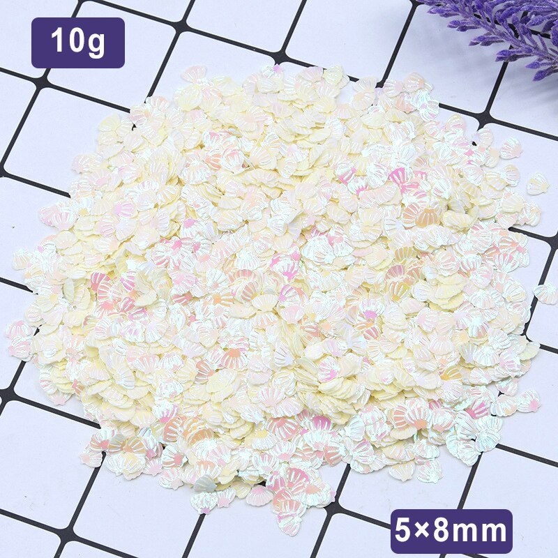 Iriserende Sparkle Shell Confetti Glitter Shell Se... – Vicedeal