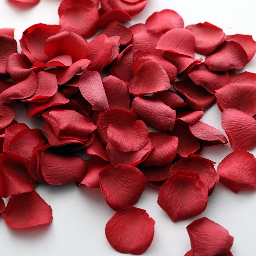 100Pcs Real touch luxury rose eternel petals roman... – Vicedeal