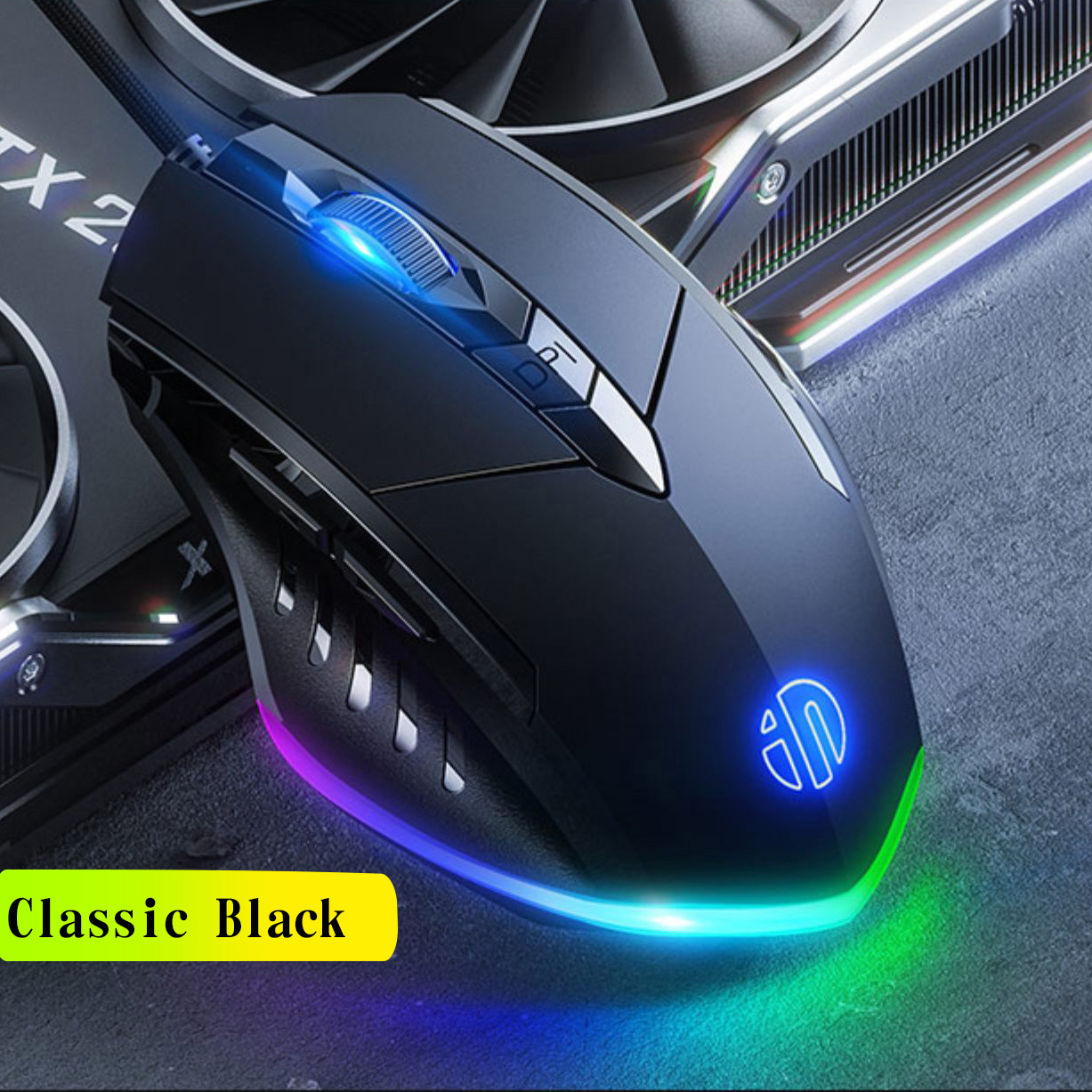 Langallinen hiiri gamer 7200 dpi optinen 6 painike... – Grandado