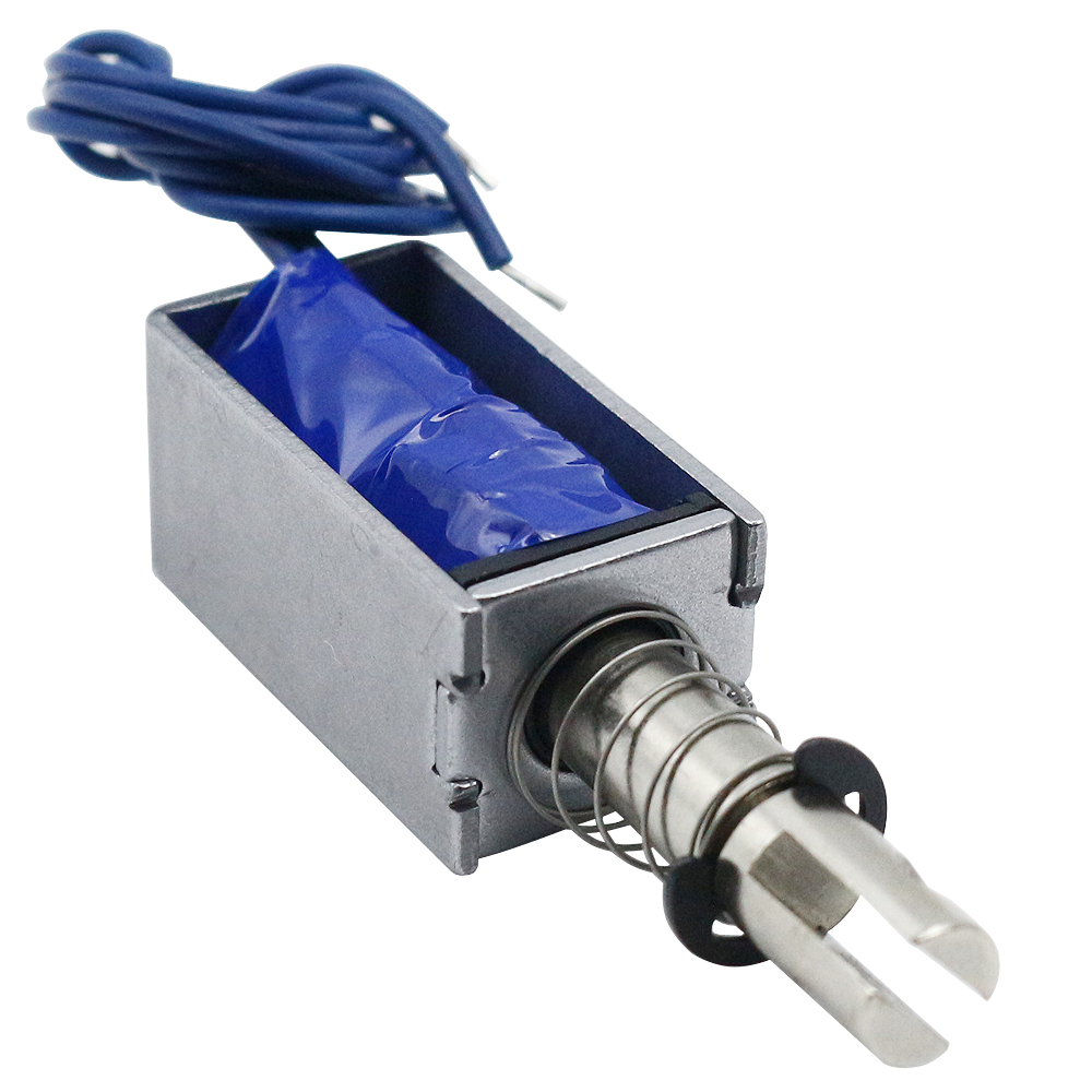 DC12V small frame push-pull electromagnet solenoid... – Grandado